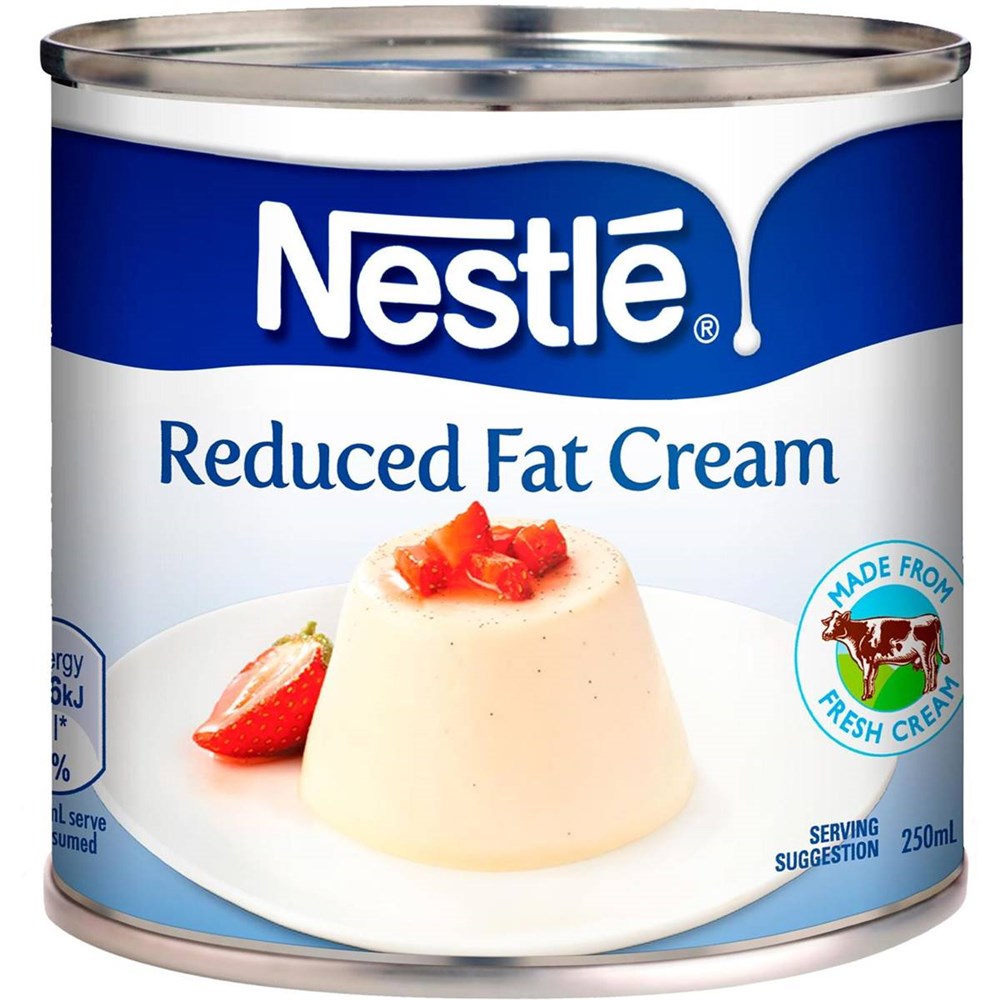 CREAM REDUCED FAT 250ML(12 ) #12138315 NESTLE 250ML(12 ) #12138315 ...
